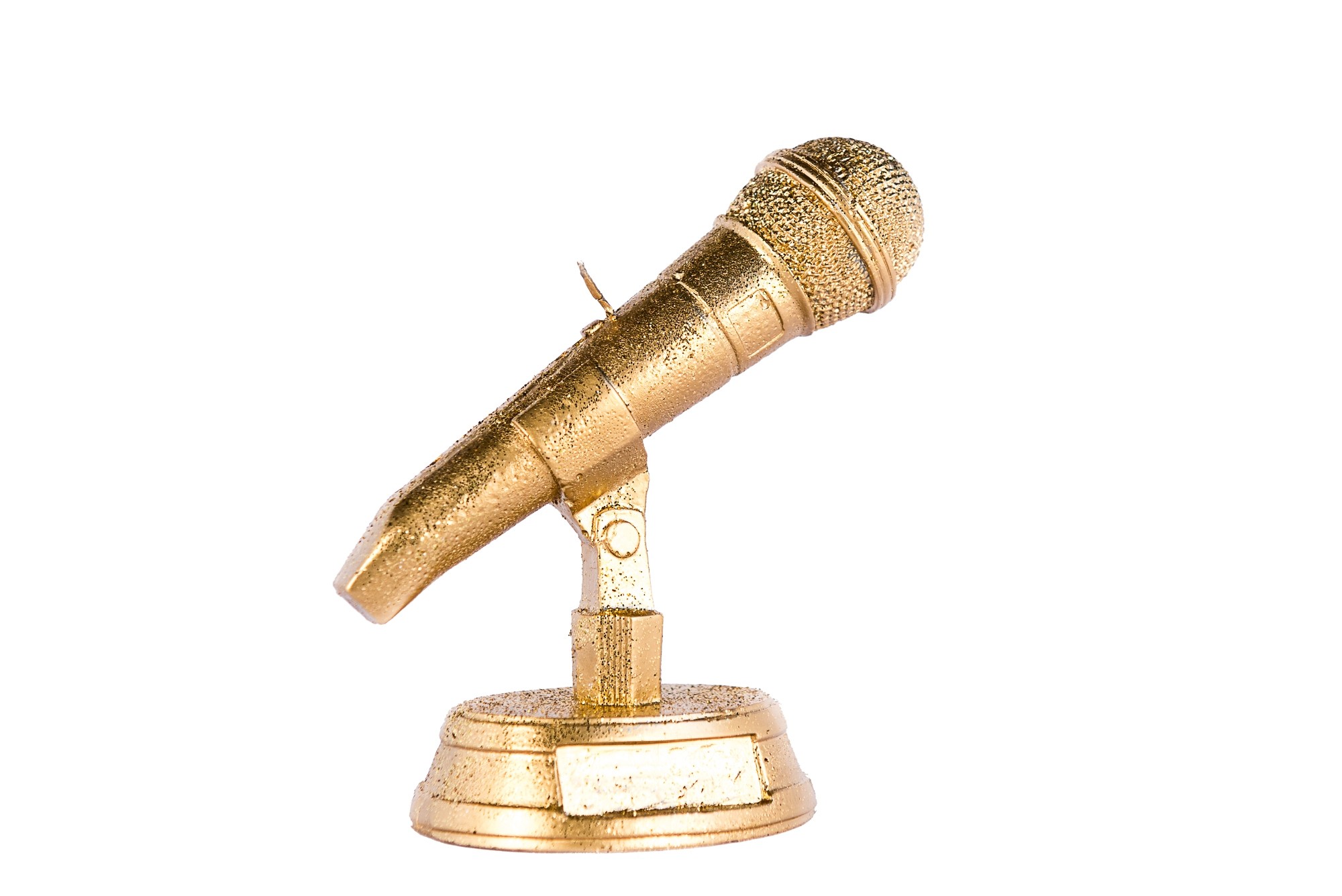 Microphone on a Base Candle - Manos Candles